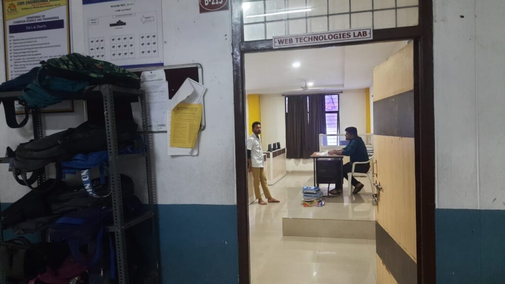 CSE Web Technologies Lab | CMR Engineering College , Hyderabad ...