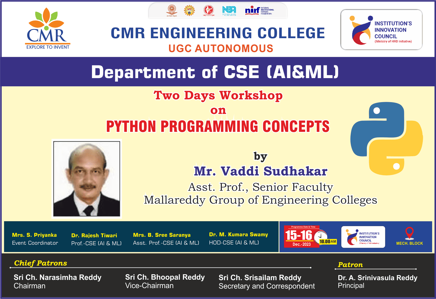 Elementor #21246 | CMR Engineering College , Hyderabad, Telangana, India - Approved By AICTE ...